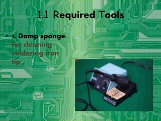 Chapter 1 soldering technique | PPTX