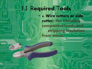 Chapter 1 soldering technique | PPTX