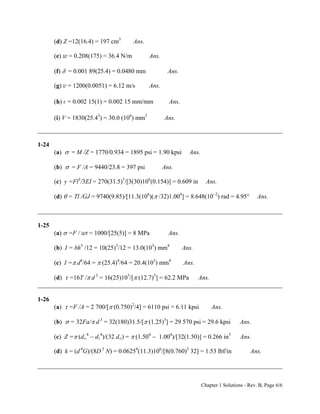 Chapter 1 solutions | PDF