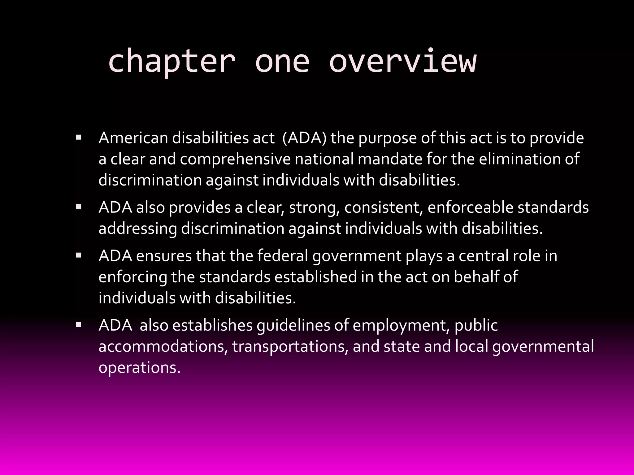 Chapter 1 (Sped 413) powerpoint | PPT