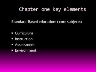 Chapter 1 (Sped 413) powerpoint | PPT