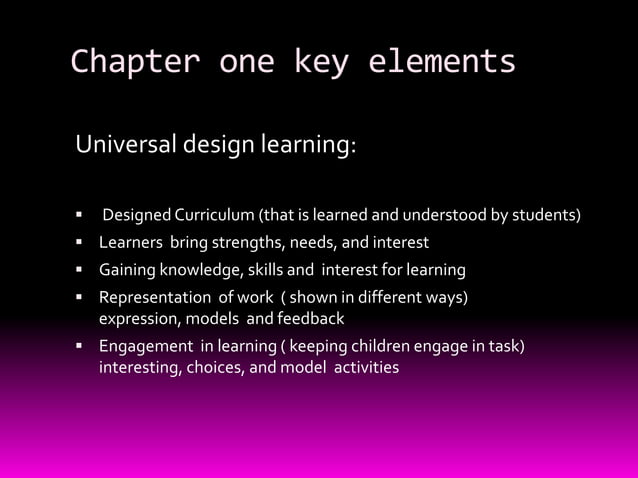 Chapter 1 (Sped 413) powerpoint | PPT