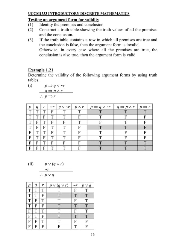 Chapter 1 Logic Of Compound Statements Pdf