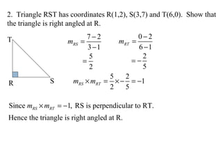 Chapter 1 straight line | PPT
