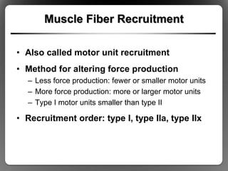 Chapter 1 struchure and function of exercising muscle | PPT