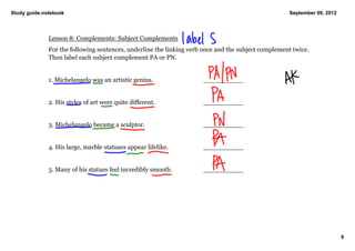Chapter 1 Study Guide | PPT