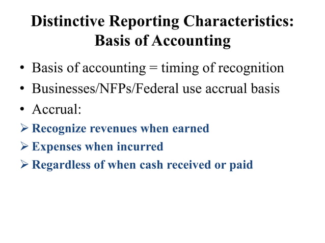 governmental and Non profit Accounting chapter 1 | PPTX | Non-Profit ...