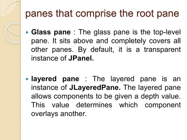 Chapter 1 swings | PPTX | Programming Languages | Computing