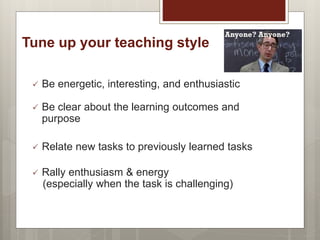 Chapter 1: Task 6 Implement Effective Instructional Practices | PPTX