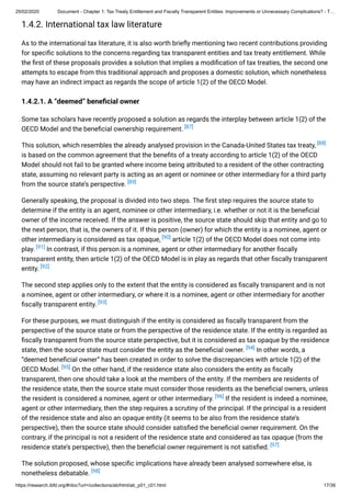 Chapter 1 tax treaty entitl.. | PDF