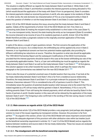 Chapter 1 tax treaty entitl.. | PDF