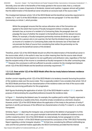 Chapter 1 tax treaty entitl.. | PDF