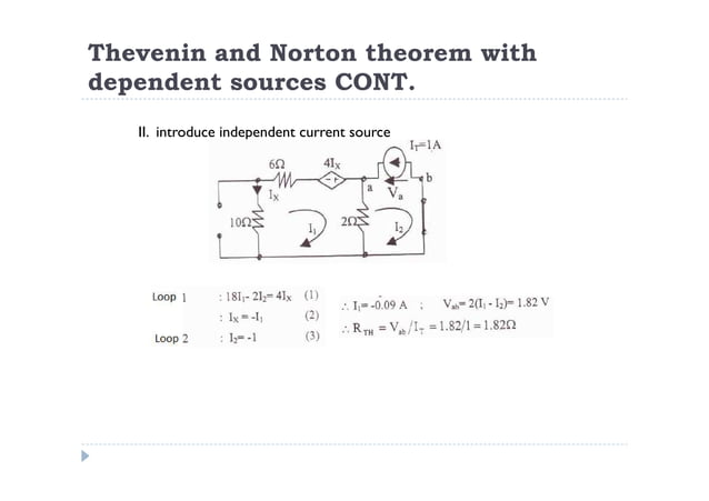 Chapter 1 techniques of dc circuit analysis | PPT