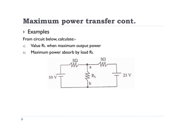 Chapter 1 techniques of dc circuit analysis | PPT