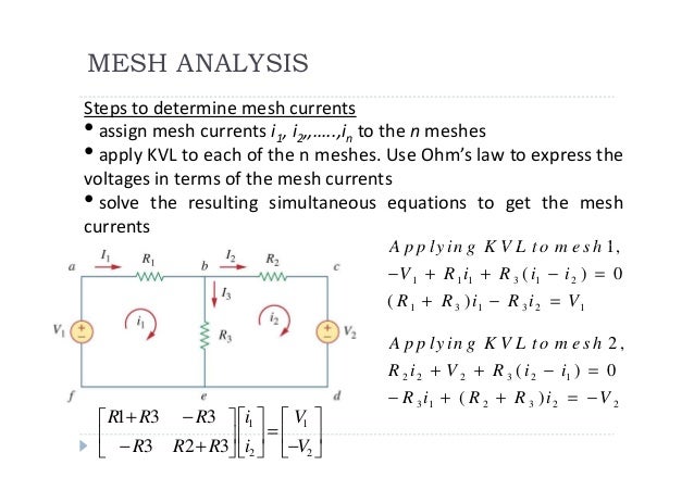 Chapter 1 techniques of dc circuit analysis