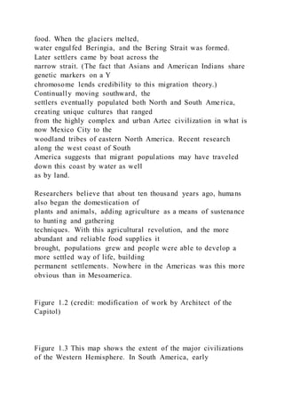 Chapter 1 The Americas, Europe, and Africa Before 1492 | DOCX
