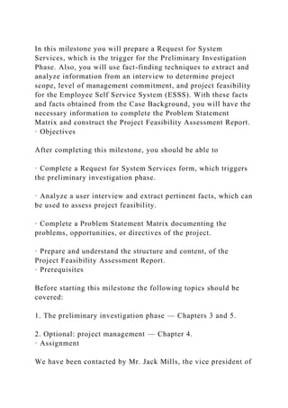 Chapter 1The Context of Systems Analysis and Design Methods.docx