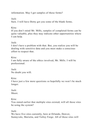 Chapter 1The Context of Systems Analysis and Design Methods.docx