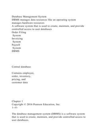 Chapter 1The Database Environment and Development ProcessMo.docx