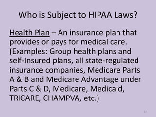 Chapter 1 the goal of hipaa administrative simplification | PPTX