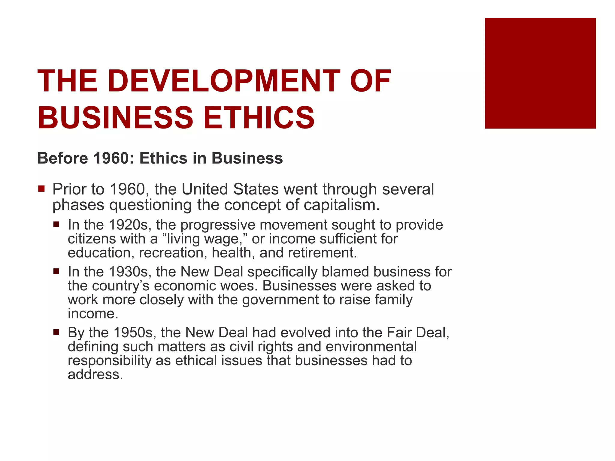 Chapter 1: The Importance of Business Ethics | PPTX