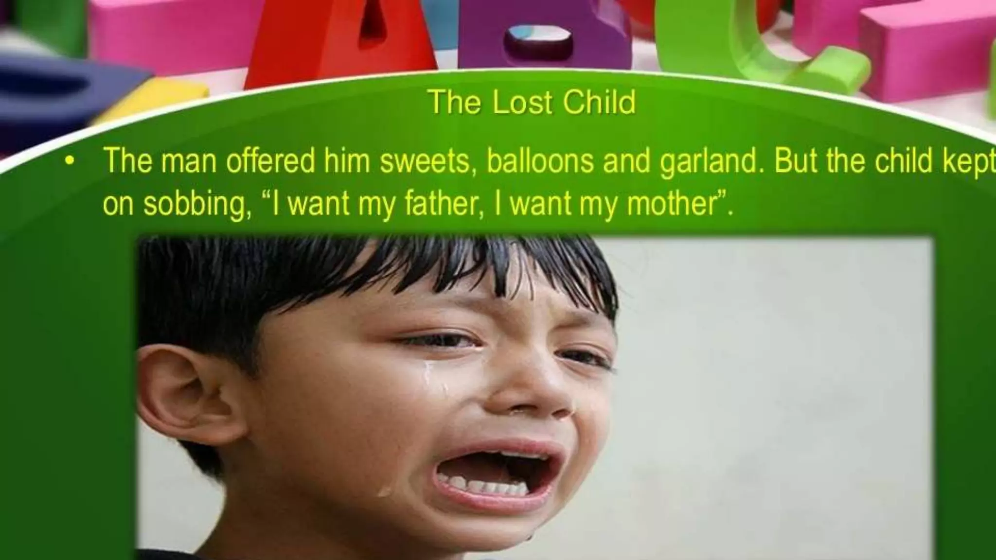 Chapter 1 The Lost Child ppt moments grade 9.pptx