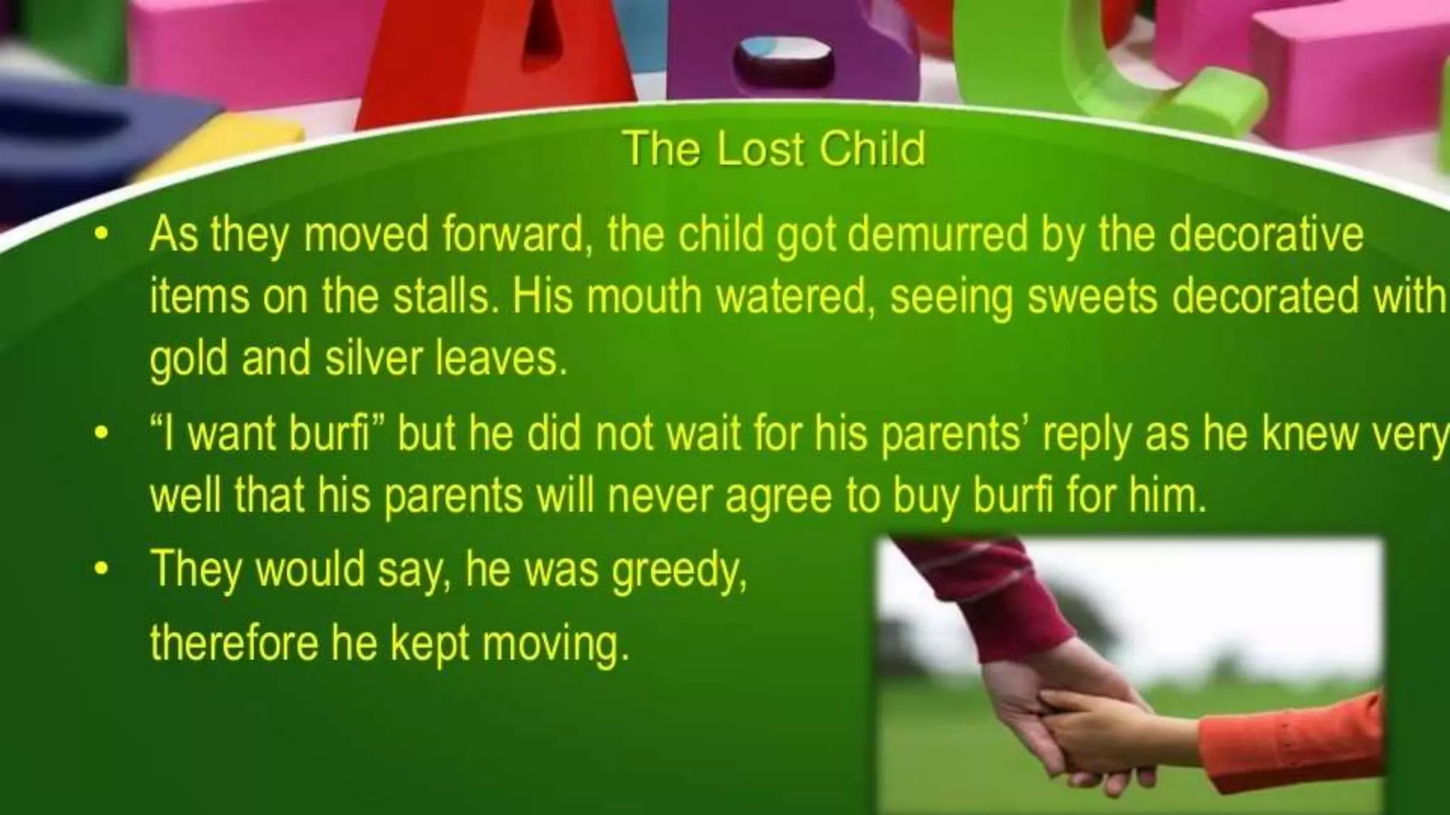 Chapter 1 The Lost Child ppt moments grade 9.pptx