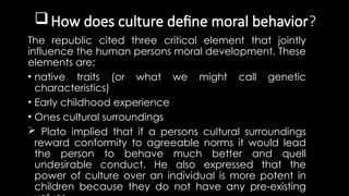 Moral agent Ethics Topic PPT for Philosophy | PPTX