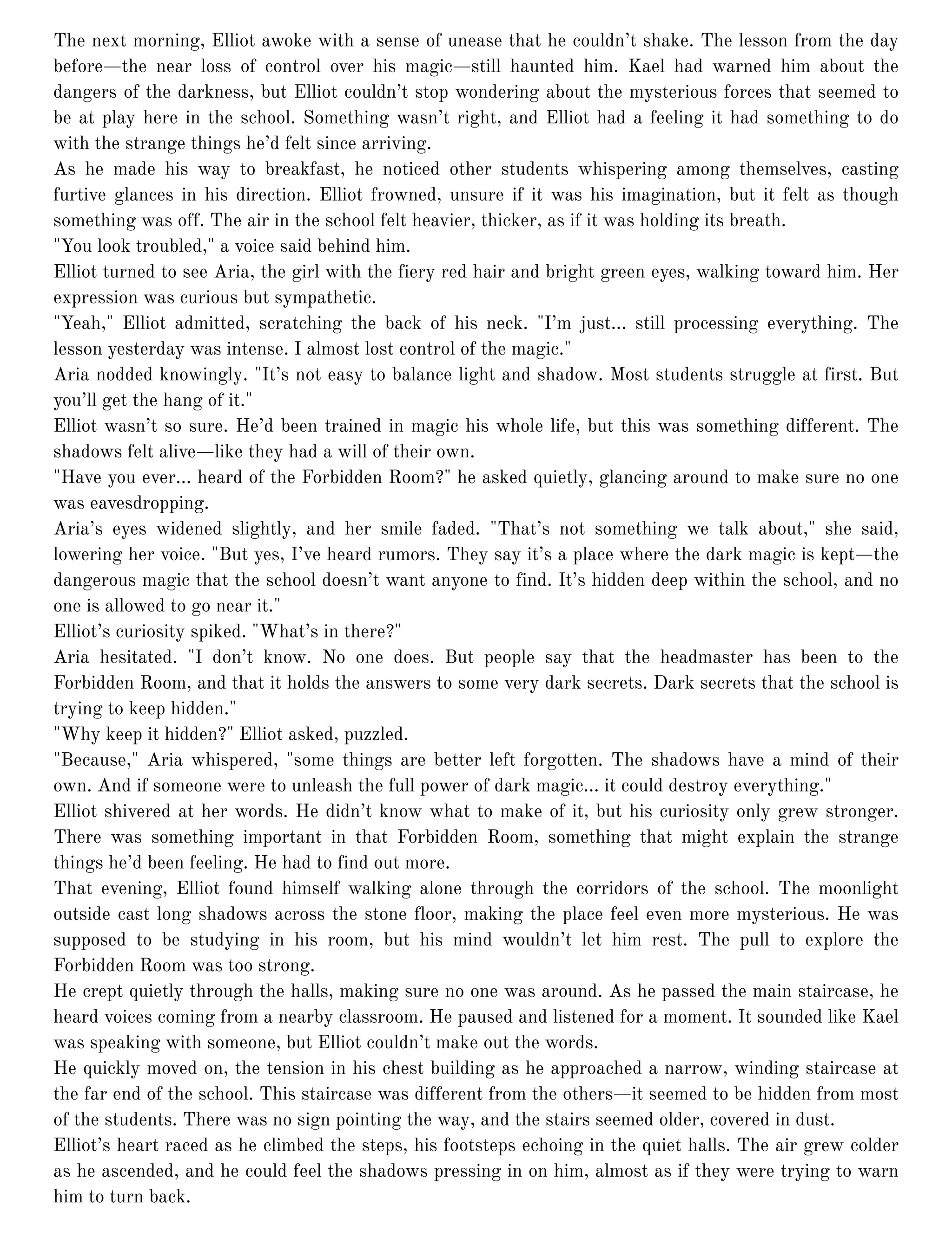 Elliot and the Secret School of Magic - Roshan Belsare | PDF