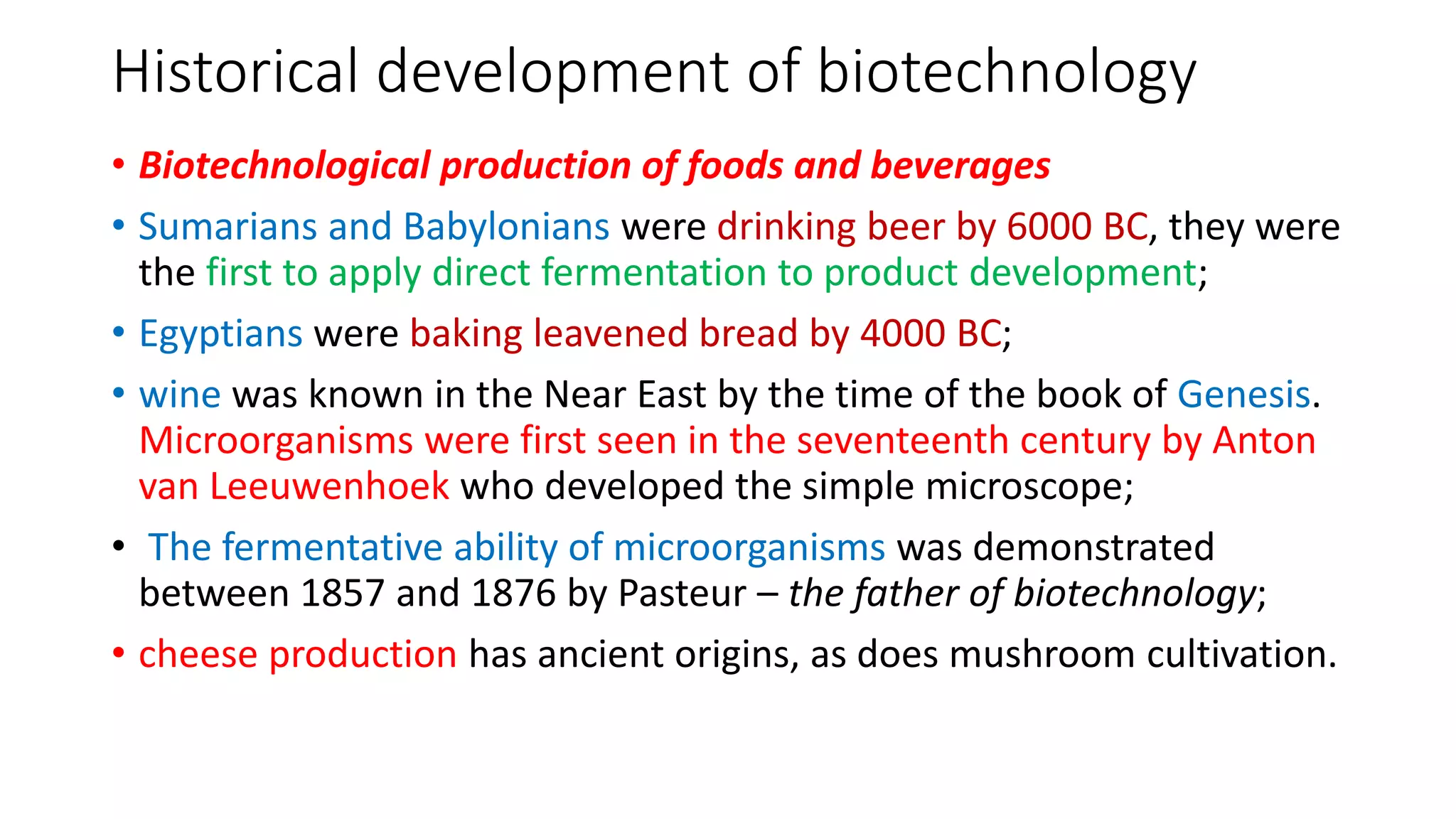 Chapter 1 The nature of biotechnology.pptx | Biotech and Biomedical ...