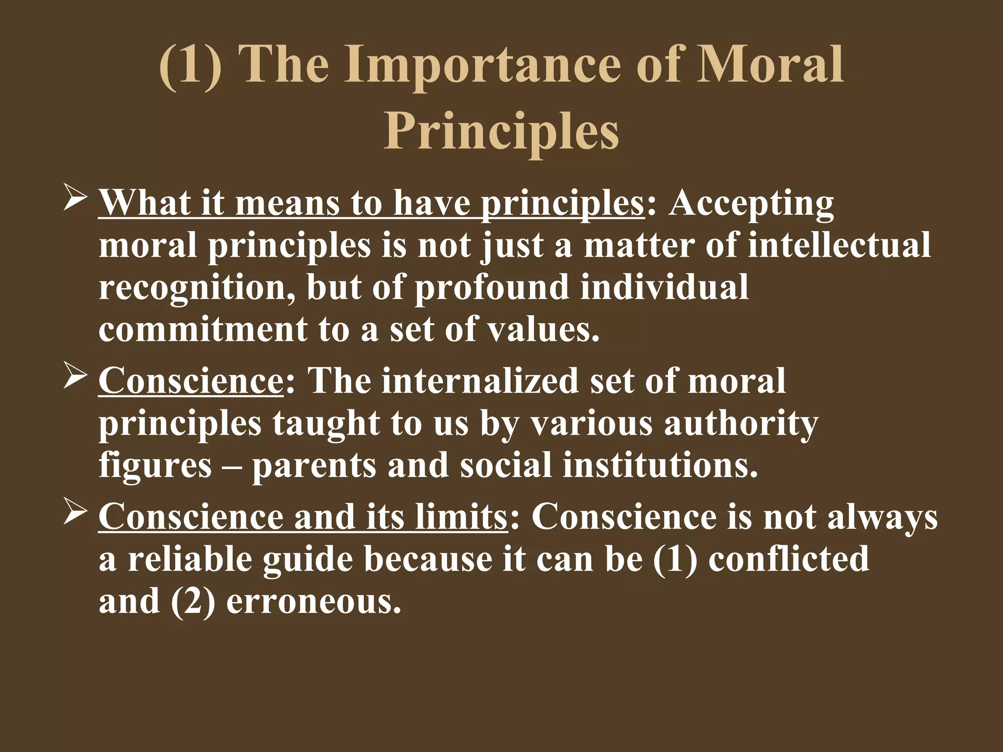 Chapter 1 the nature of morality | PPT