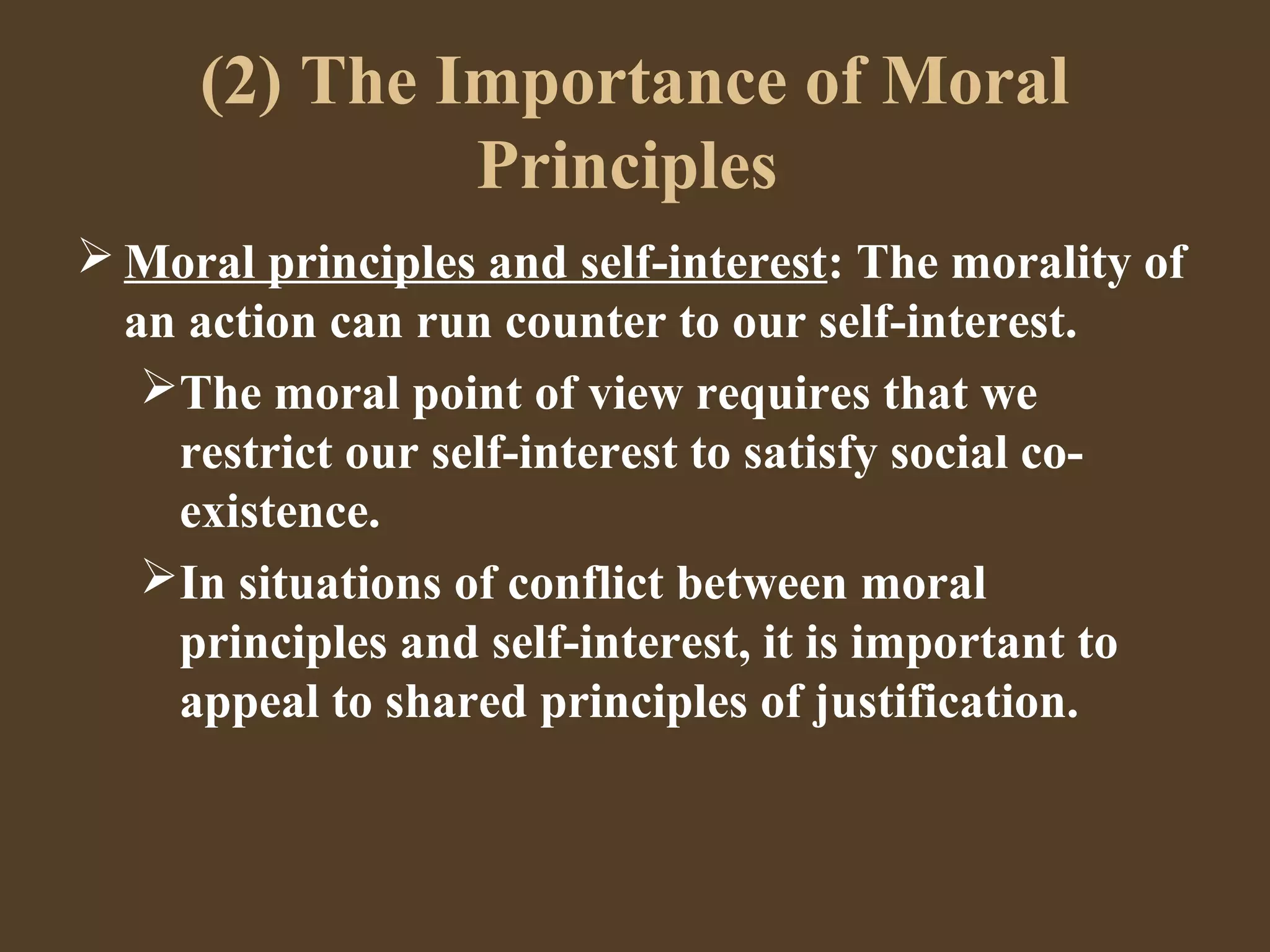 Chapter 1 the nature of morality | PPT