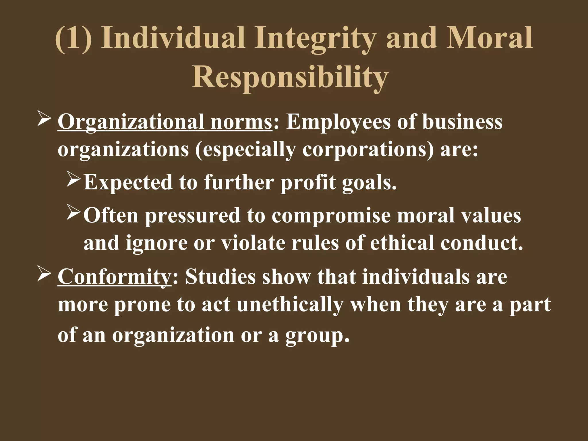 Chapter 1 the nature of morality | PPT