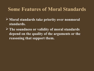 Chapter 1 the nature of morality | PPT