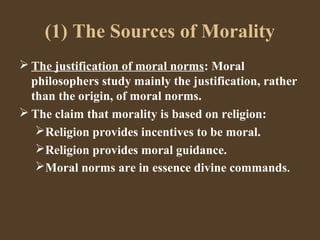 Chapter 1 the nature of morality | PPT