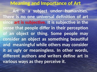 Chapter 1 The Origin and Meaning of Humanities.pptx