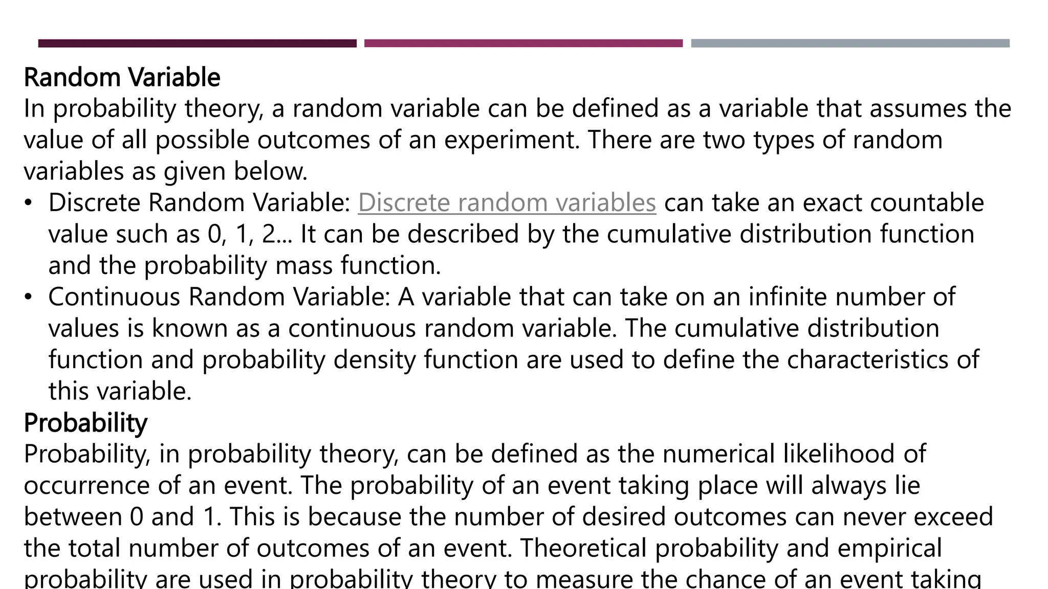 CHAPTER 1 THEORY OF PROBABILITY AND STATISTICS.pptx | Physics | Science