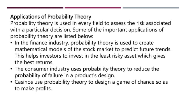 CHAPTER 1 THEORY OF PROBABILITY AND STATISTICS.pptx | Physics | Science