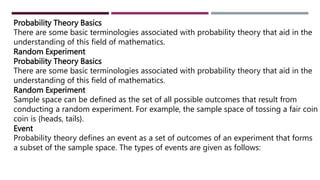CHAPTER 1 THEORY OF PROBABILITY AND STATISTICS.pptx | Physics | Science