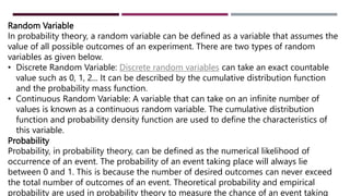 CHAPTER 1 THEORY OF PROBABILITY AND STATISTICS.pptx | Physics | Science