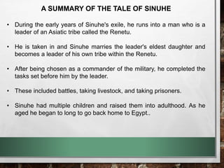 CHAPTER 1 The Tale of Sinuhe.pptx
