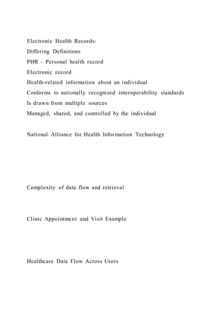 Chapter 1The Transforming World of Health Information Manageme | PDF