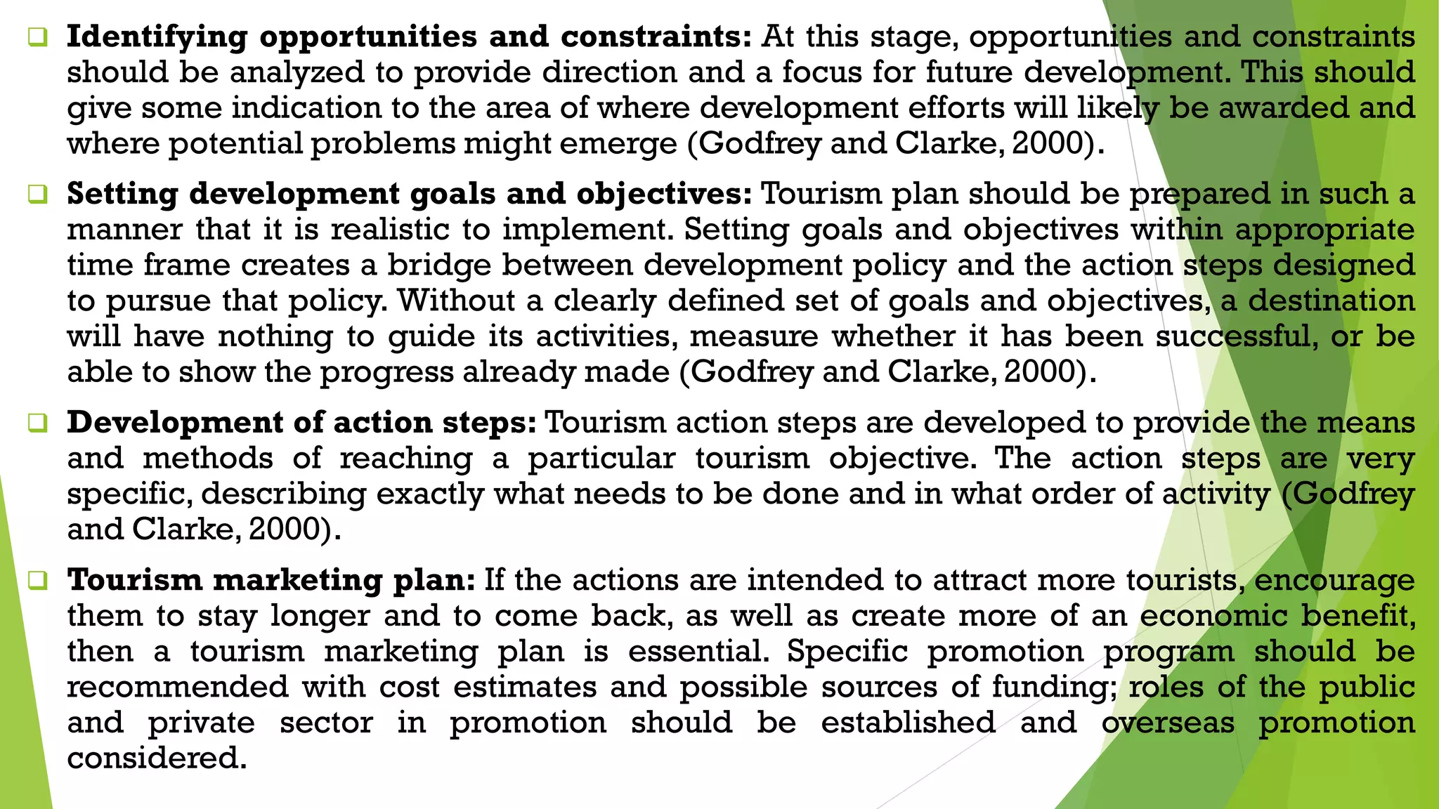 Chapter 1 Tourism Plan and Strategy (Tourism Planning and Development ...