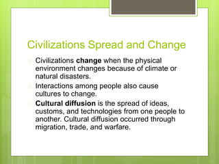 Chapter 1 Toward Civilization | PPTX