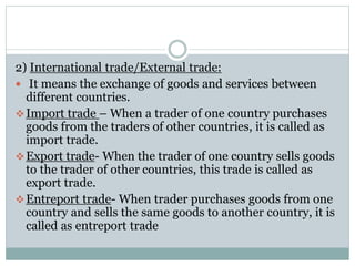 Chapter 1 Trade | PPT