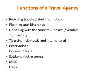 travel agency & tour operations | PDF