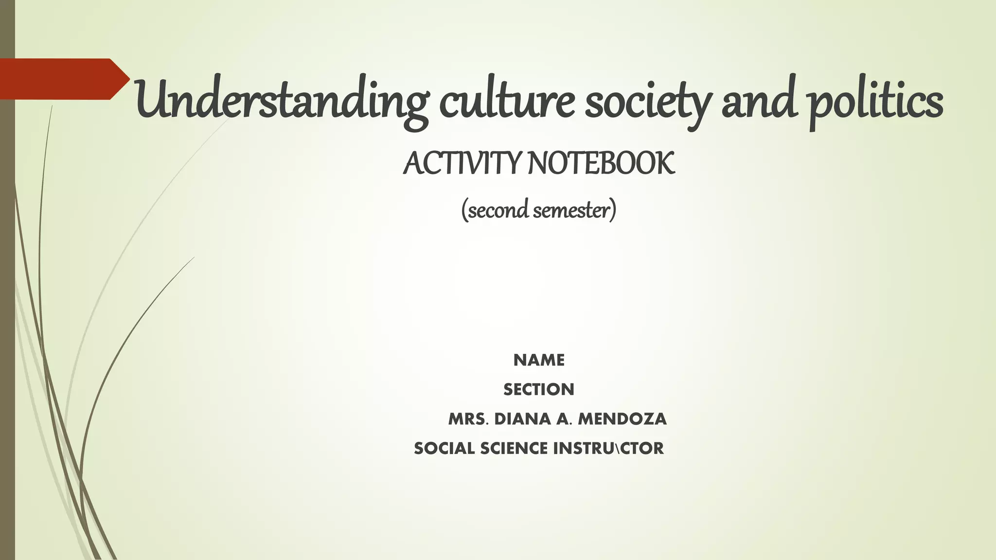 Chapter 1 ucsp [autosaved] | PPTX