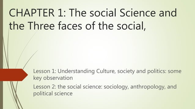 Chapter 1 ucsp [autosaved] | PPTX | Science