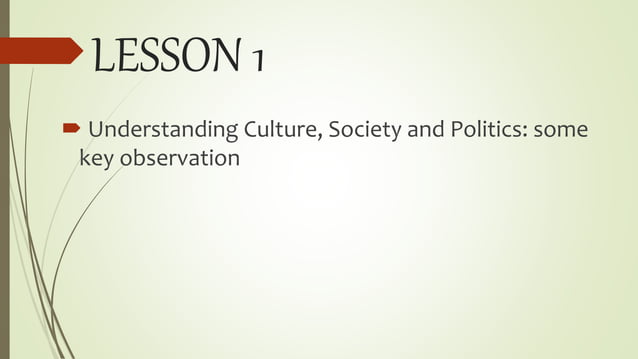 Chapter 1 ucsp [autosaved] | PPTX | Science