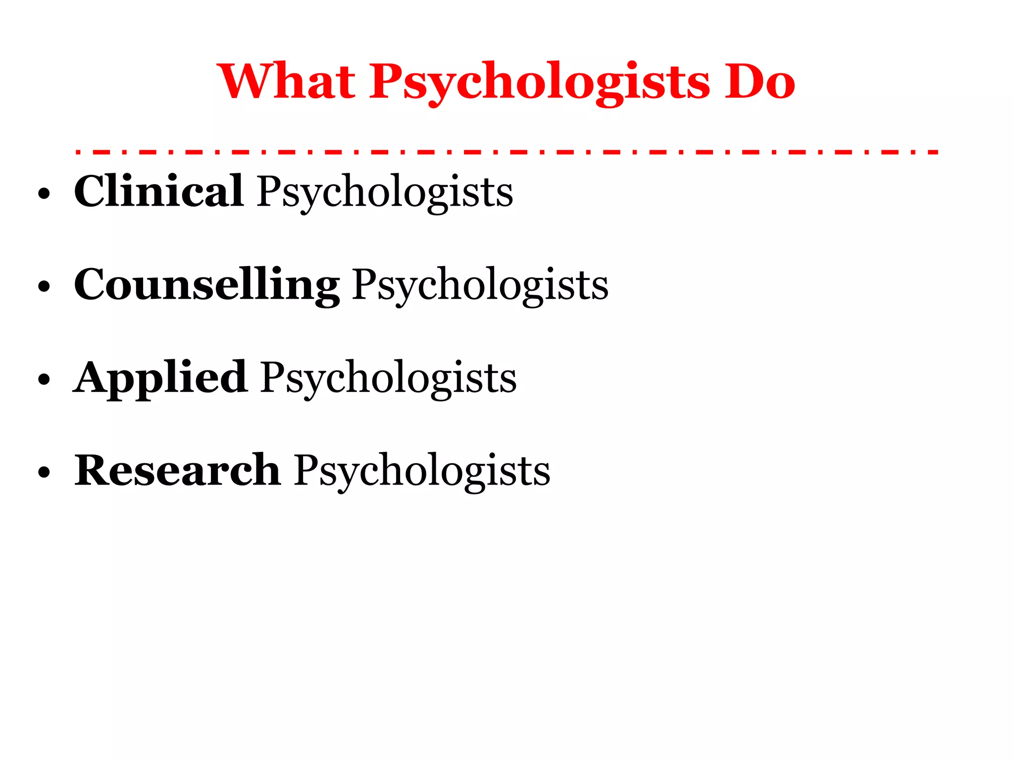Chapter1 understanding modernpsychology | PPT | Physical Therapy | Wellness